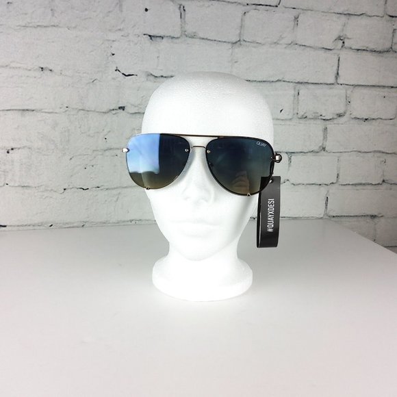 Quay Australia | Accessories | Quay Australia High Key Rimless Aviator ...